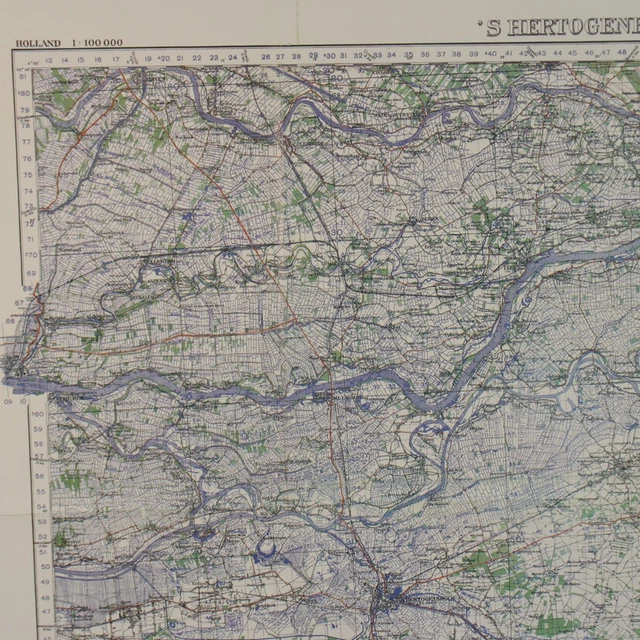 REPLICA 30 CORPS Arnhem Route Map (Op Market Garden 80th Anniversary ...