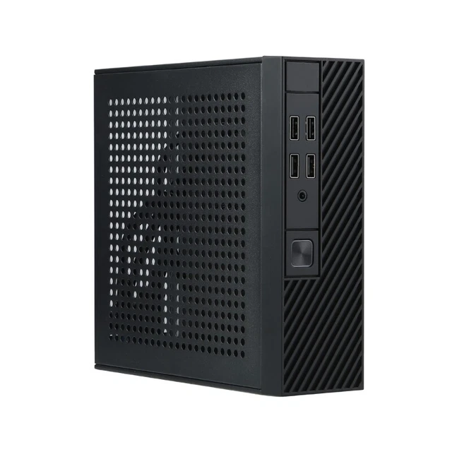 MINI-ITX HTPC COMPUTER Case Desktop Case with 4 USB Port Industrial £31 ...