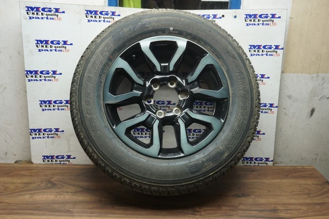 TOYOTA HILUX MK8 18"Alloy Wheel & Tyre Bridgestone 265/60/18 7.5J Et20 ...