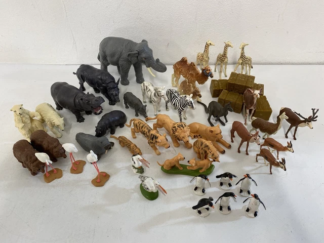 COLLECTION OF VINTAGE Britains Plastic Zoo Animals & Birds (Sto) £9.99 ...