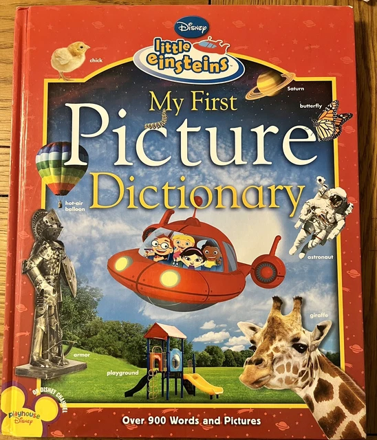 DISNEY LITTLE EINSTEINS My First Picture Dictionary Book hardcover ...