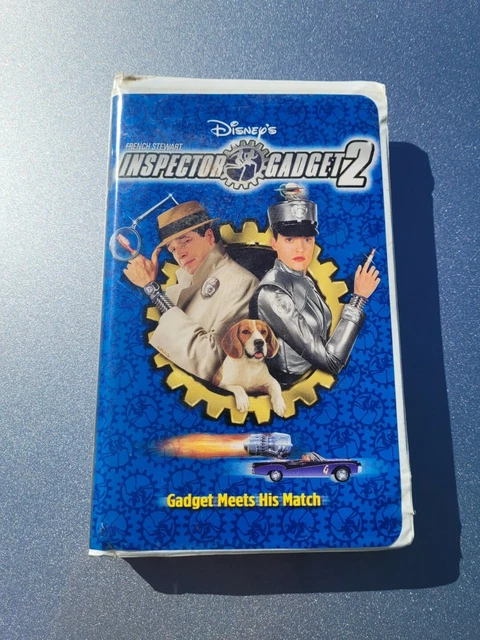 (2) VINTAGE DISNEY VHS Tapes. Inspector Gadget & Belle's Magical World ...