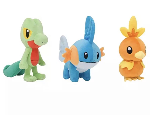 POKEMON DOLL TORCHIC Plush Mudkip Gecko Hand Made Plush $49.99 ...