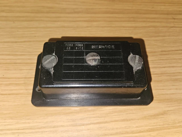 WW2 WWII RAF 1940's Aircraft Bakelite Fuse box Type C 5C/758 4 Way ...