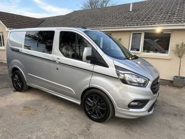 TRANSIT CUSTOM SPORT Double Cab- no vat £16,500.00 - PicClick UK