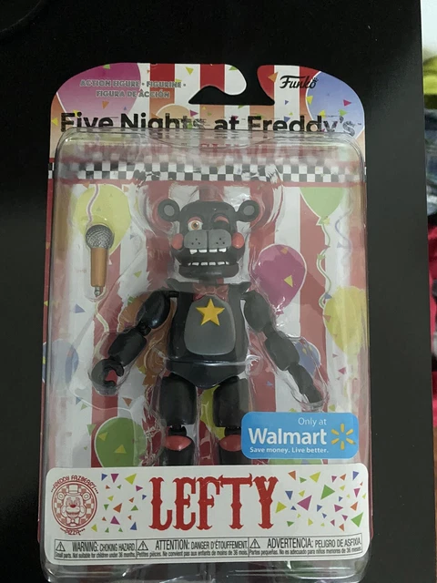 FUNKO FIVE NIGHTS At Freddys Lefty Exclusive Action Figure Walmart Fnaf ...