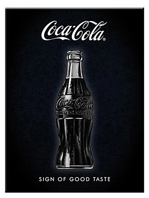 COCA COLA SIGNE De Bon Goût Acier Réfrigérateur Aimant (Pas Applicable ...
