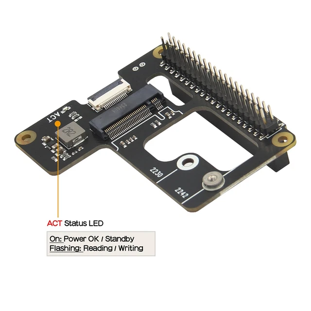 X1000 M.2 NVME SSD Shield PCIe Peripheral Board Compatible for 5 ...