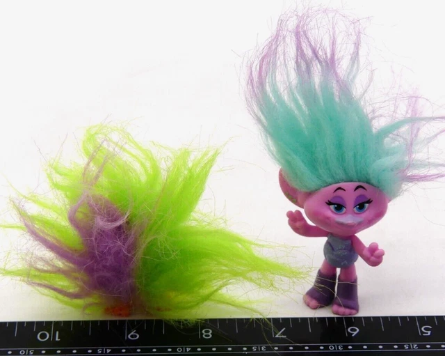 LOT TROLLS WORLD Tour Movie Figure Toy Dreamworks Stylin Funk Satin ...