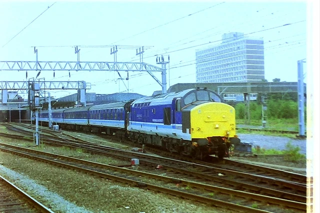 35MM RAILWAY COLOUR Negative Class 37 414 at Crewe £1.75 - PicClick UK