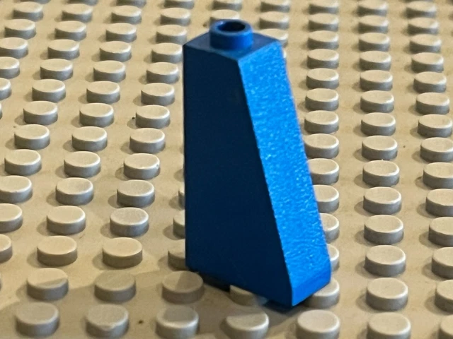 LEGO BLUE SLOPE 75 2x1x3 Open Stud Ref 4460a / Set 4482 6274 6985 6986 ...