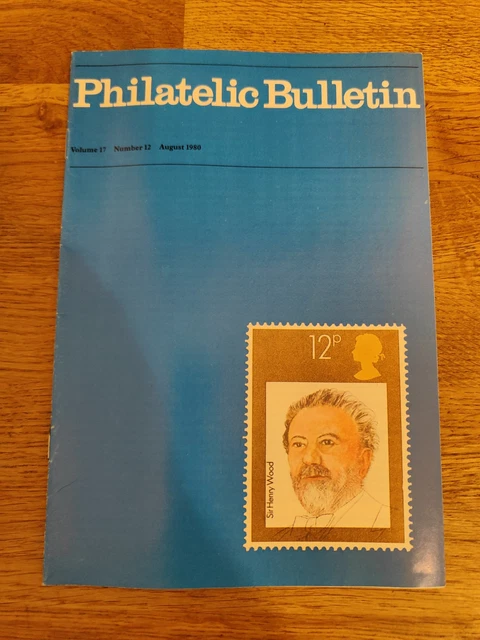 MAGAZINE - BRITISH Royal Mail Philatelic Stamp Bulletin August 1980 £2. ...
