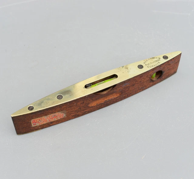VINTAGE W. MARPLES & Sons Sheffield Pat No 423896 Wood Brass Boat ...