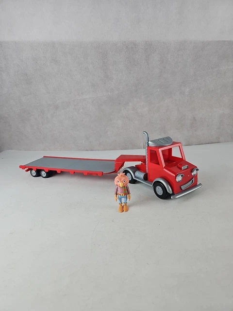 BOB THE BUILDER Packer Red Lorry, Spud Figure, Cbeebies, Vintage Toy ...