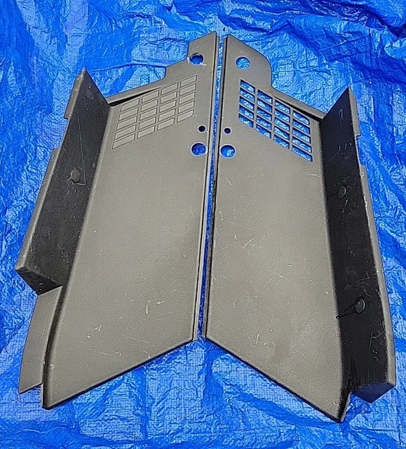 RANGE ROVER CLASSIC Soft Dash D Pillar Trims Black Pair. Genuine ...