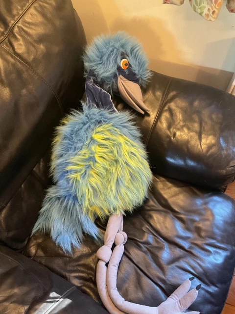 GIANT APPROX 47& Emu hand puppet, with squawk, BNWT Puppet Company £37. ...