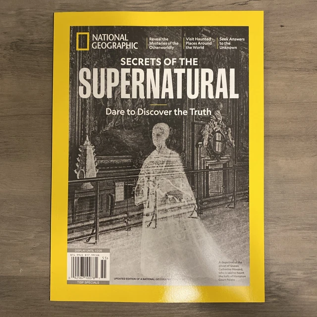 NATIONAL GEOGRAPHIC OCT 2025 Secrets Of The Supernatural Dare To ...