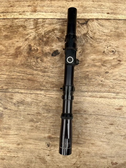 VINTAGE WEBLEY 4X15 Scope, Made In Japan For Webley & Scott Ltd. (Boba ...