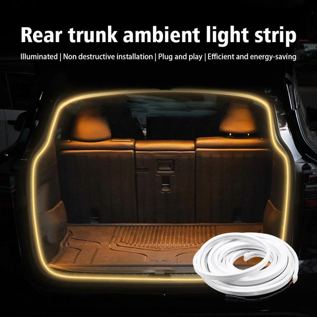 UNIVERSAL 12V 5M Trunk Brighten LED Strip Ambient Lighting> £14.58 ...