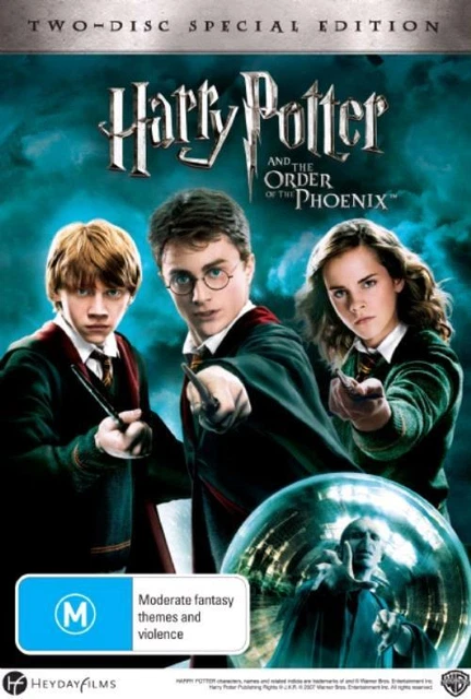 HARRY POTTER AND The Order Of The Phoenix (2 Disc DVD, 2007) EUR 4,82 ...