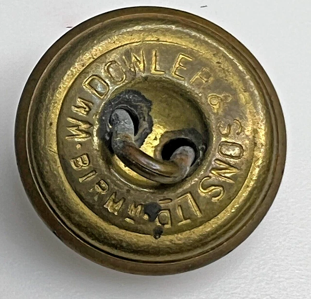 WW2 THE WELCH Regiment Brass Button 25 mm W Dowler £6.00 - PicClick UK