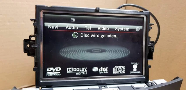 ORIGINAL DISPLAY MERCEDES W204 W212 W166 ML W172 SLK Monitor Bildschirm ...