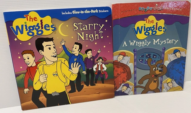 THE WIGGLES BOOKS Starry Night Big Red Car Board Book/A Wiggly Mystery ...