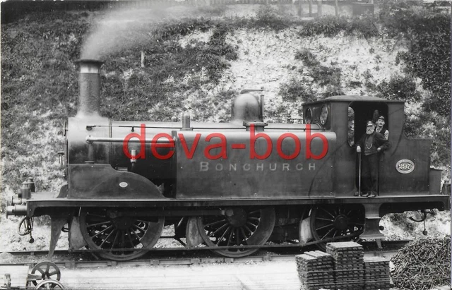 RAILWAY PHOTO LBSCR D1 297 Bonchurch Southern LB&SCR SR 0-4-2T Loco £3. ...
