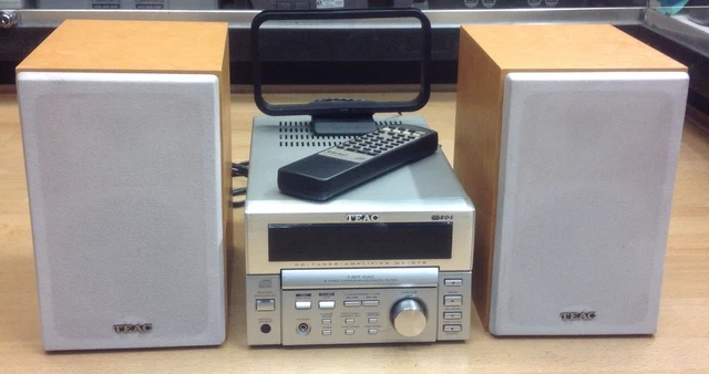 TEAC MC-D78 HI-FI Stereo Tuner/Amplifier Inc Remote & Speakers Collect ...