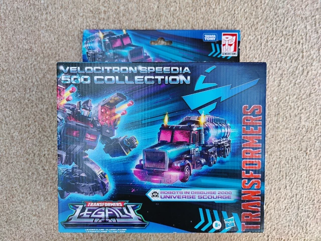 HASBRO TRANSFORMERS LEGACY Scourge Leader Class Velocitron Speedia 500 ...