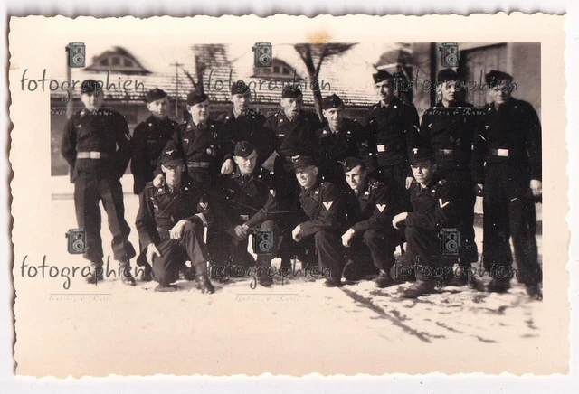 ORGINAL FOTO 2. Weltkrieg Deutschland Plauen Panzer Soldat Tiger ...