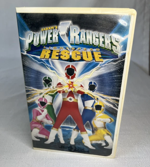 SABANS POWER RANGERS Lightspeed Rescue VHS Tape 2000 Fox Kids £7.43 ...