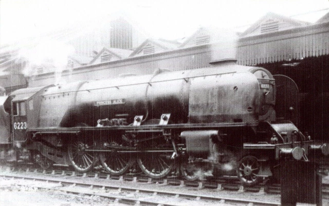 RAILWAY PHOTOGRAPH LMS Coronation Class 4-6-2 locomotive No 6223 ...