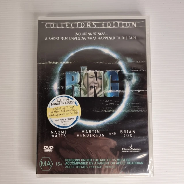 THE RING COLLECTORS Edition DVD, PAL Region 2 4, Naomi Watts, Brand New ...