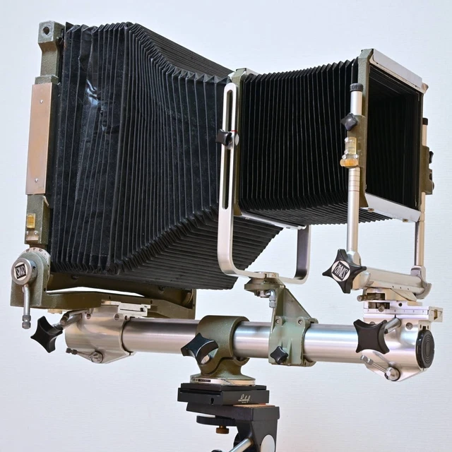 SINAR S NORMA 8X10 CAMERA POLAROID 4x5 with original box swiss vintage ...