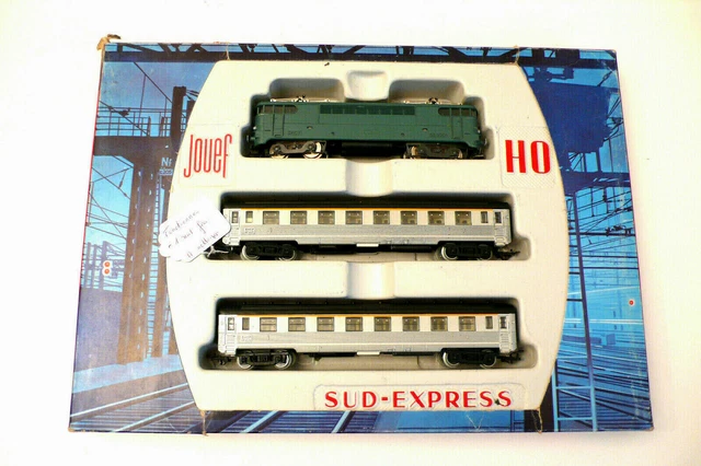 JOUEF &HO& Coffret Sud Express Loco Bb 9201 Électrique Fonctionne Bon État N1 EUR 85,00 ...