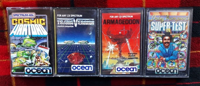 4 OCEAN GAMES BUNDLE JOBLOT for Sinclair ZX Spectrum. £21.52 - PicClick UK