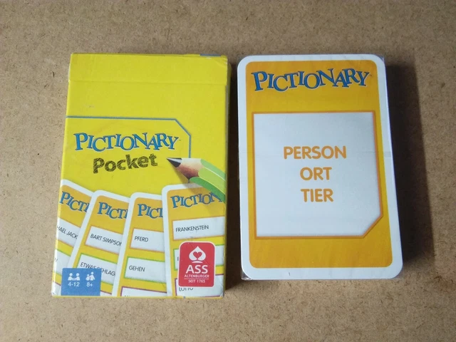 PICTIONARY POCKET REWE Kartenspiel von Mattel EUR 2,00 - PicClick DE