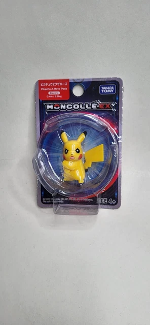 FIGURINE ARTICULÉE POKÉMON Takara Tomy ASIA MONCOLLE-EX Mini 2" - Pose Pikachu Z-Move EUR 10,13 ...