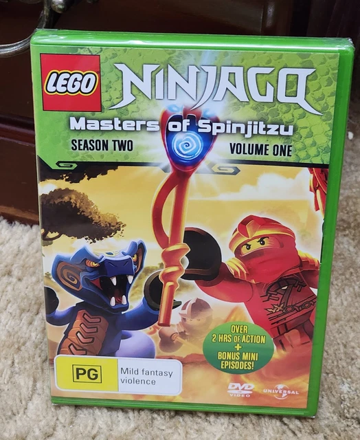 LEGO NINJAGO - Masters of Spinjitzu : Series 2 : Vol 1 (DVD, 2012) New ...