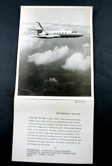 PHOTO AVION LOCKHEED AIRCARFT GEORGIA JETSTAR COMMERCIAL LINE ...
