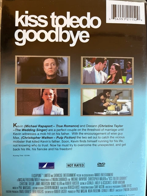 KISS TOLEDO GOODBYE DVD Christopher Walken 1999 AS NEW! *REGION 1* $3. ...