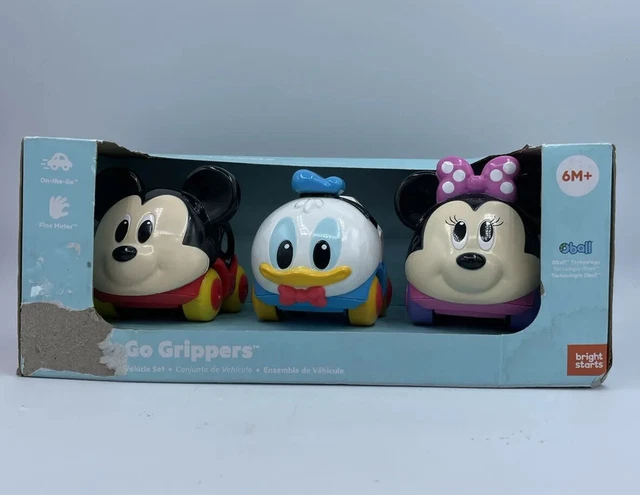 DISNEY BABY GO Grippers Mickey Mouse Minnie Mouse and Donald Duck Oball ...