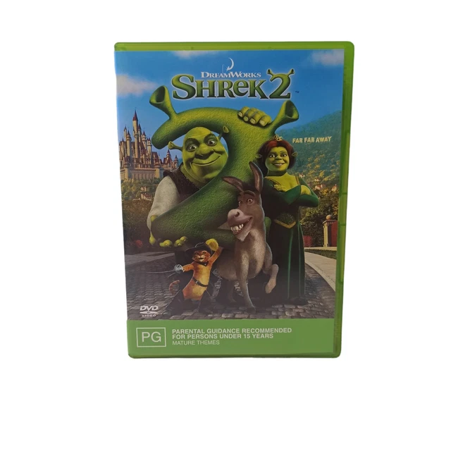 SHREK 2 DVD Children Kids Family Comedy Animation Ogre Eddie Murphy ...