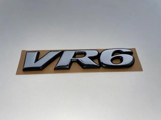 VW VOLKSWAGEN SCHRIFTZUG Emblem Zeichen VR6 7D0853675 Chrom EUR 19,99 ...