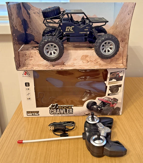 ZG7B: RAYS Die Cast Rock Crawler Buggy remote control car 1:18 £10.80 ...