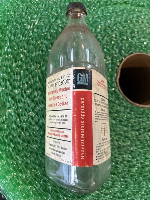 NOS OPTIKLEEN KLEERVIEW BOTTLE Windshield Washer GM CARS 1050001 $85.85 ...