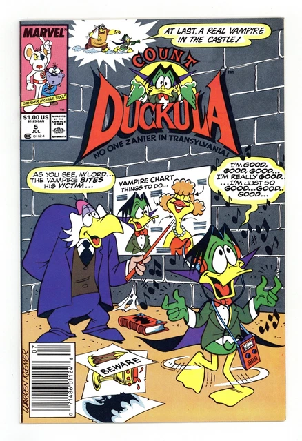 COUNT DUCKULA #5 FN/VF 7.0 1989 £10.20 - PicClick UK