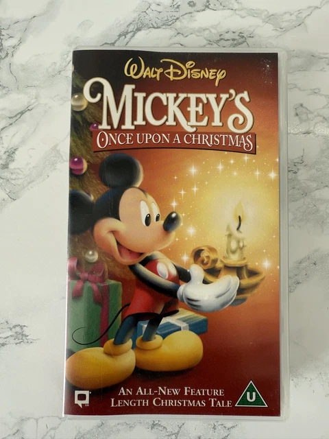 DISNEY VHS tapes Mickeys Once Upon A Christmas * New & Sealed * $102.19 ...