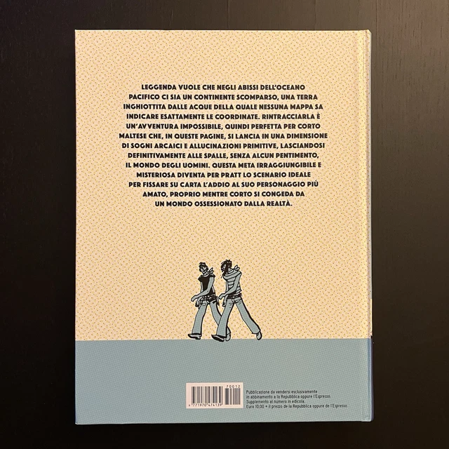 LIBRO MŪ L’ARTE di Hugo Pratt n° 12 Repubblica 2018 Corto Maltese ...